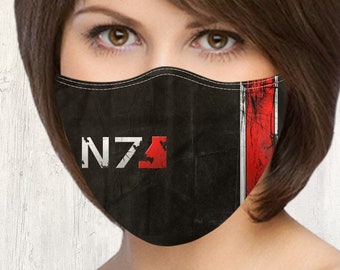 Mass Effect N7 Mask - Etsy
