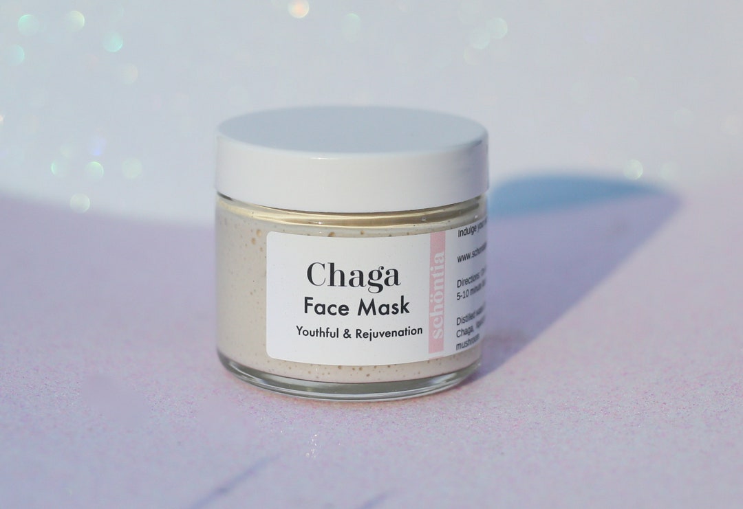 Organic Clay Mud Mask & Chaga Mushroom , Coffee Face. Mask, Hydrating ...