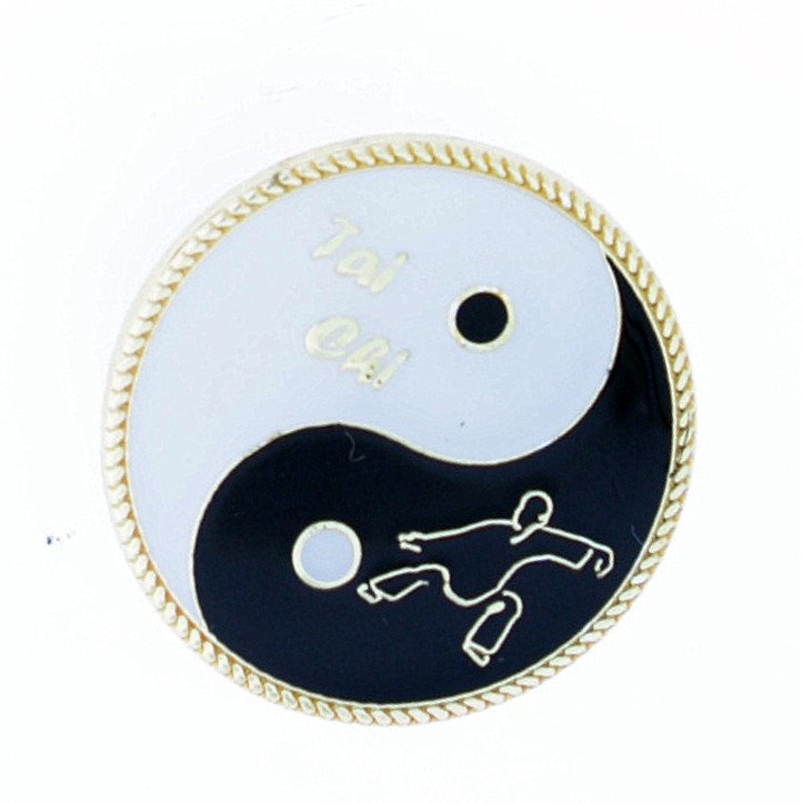 Yin Yang Tai Chi Pin - Etsy