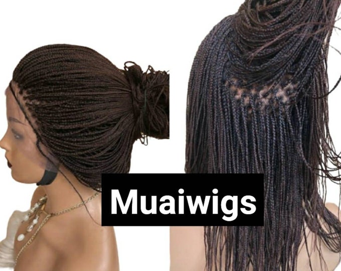 Classy Premium quality Braided wigs and wigs by MUAIwigs on Etsy