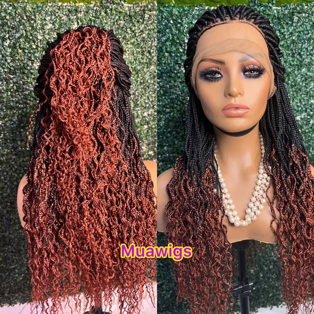 MUAIwigs - Classy Premium Quality Braided Wigs and Wigs - Etsy