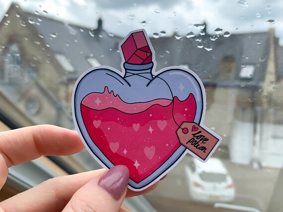 Pink Love Potion Stickers Spell Stickers Wicca Self Love - Etsy