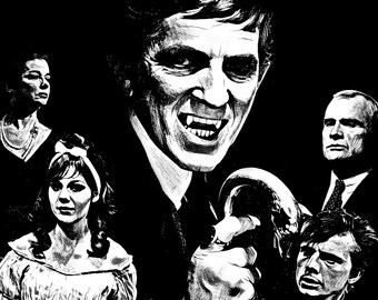 Dark Shadows 1969 11x17 Art Print | Etsy