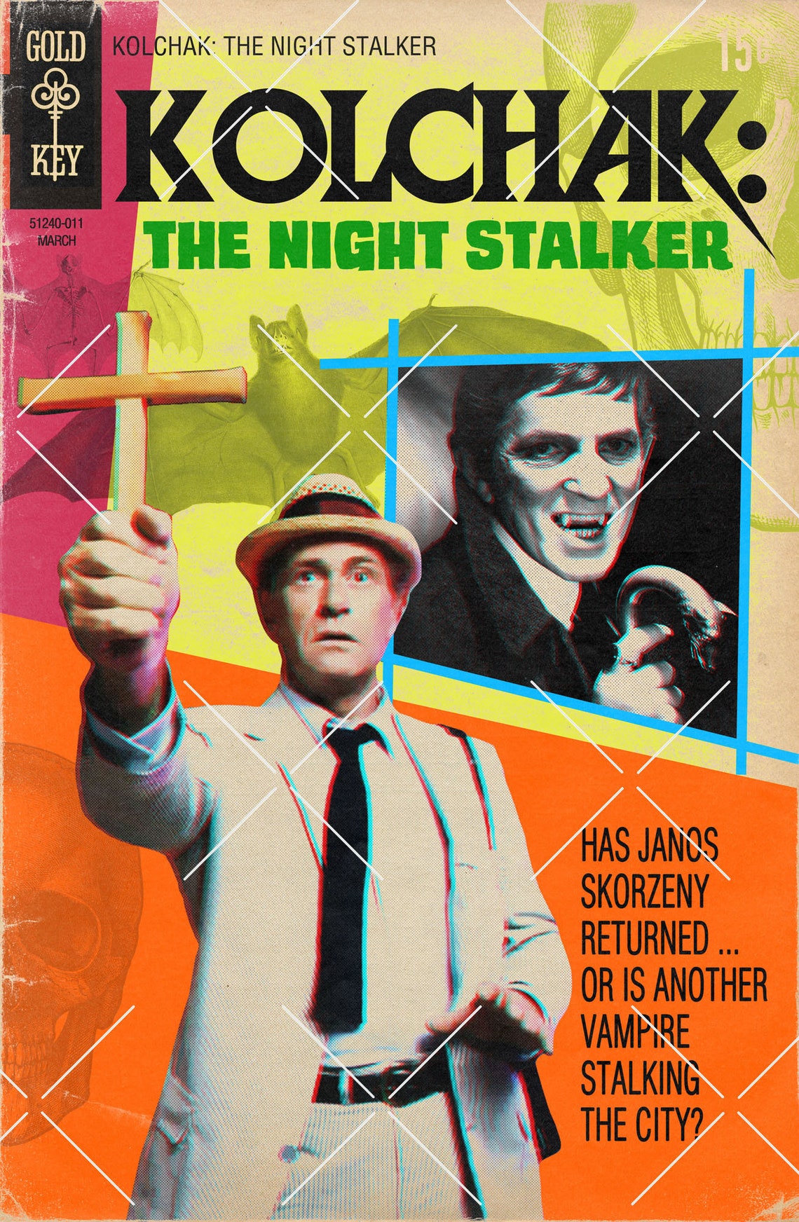 Kolchak the Night Stalker: Enter Barnabas Collins 11x17 Art - Etsy