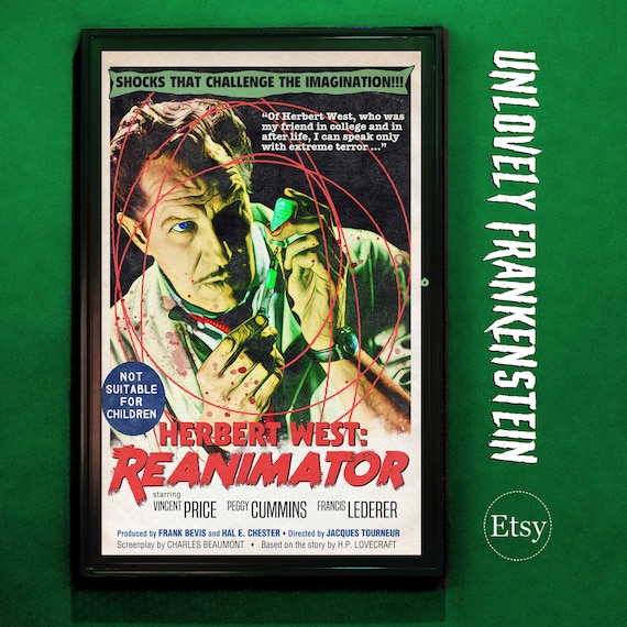 Re Animator Movie Poster