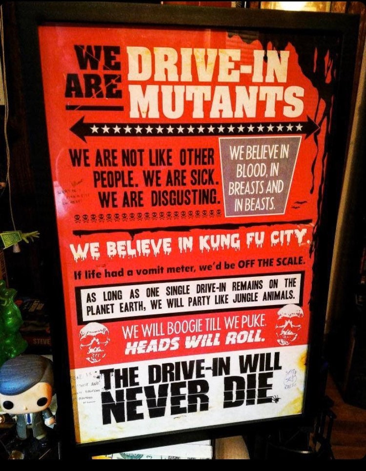 Mutant Oath | Joe Bob Briggs | 11x17 Art Print - Etsy