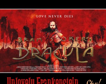 Dracula Bram Stoker Poster - Etsy