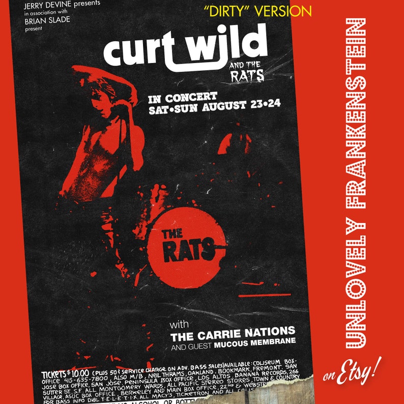 Velvet Goldmine Posters Curt Wild and Brian Slade Bundle - Etsy