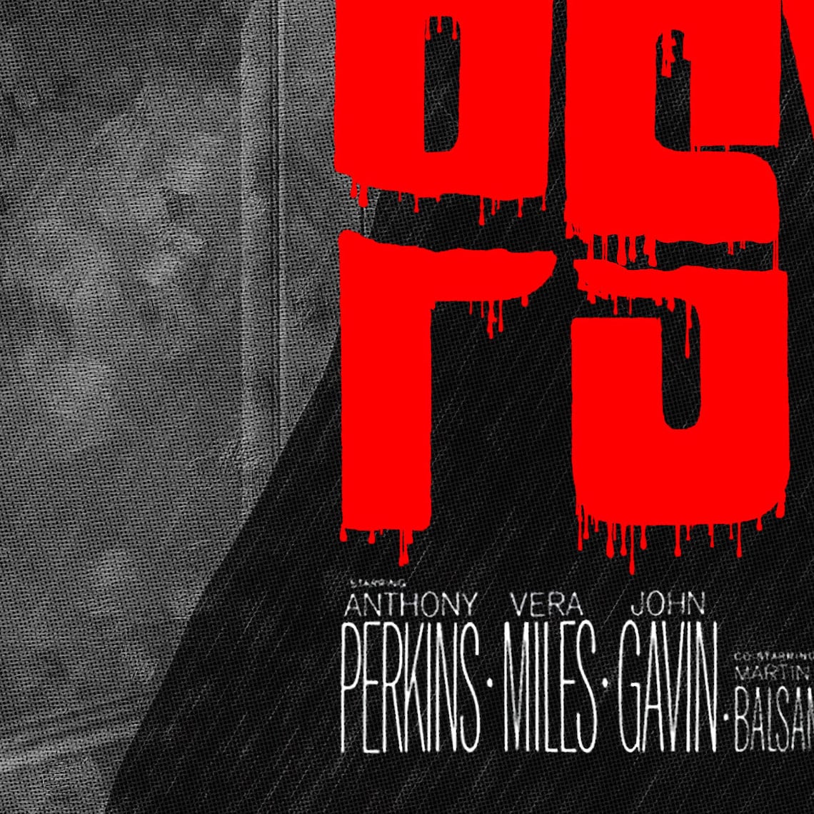 Alfred Hitchcock's Psycho Alternative Movie Poster 11x17 | Etsy