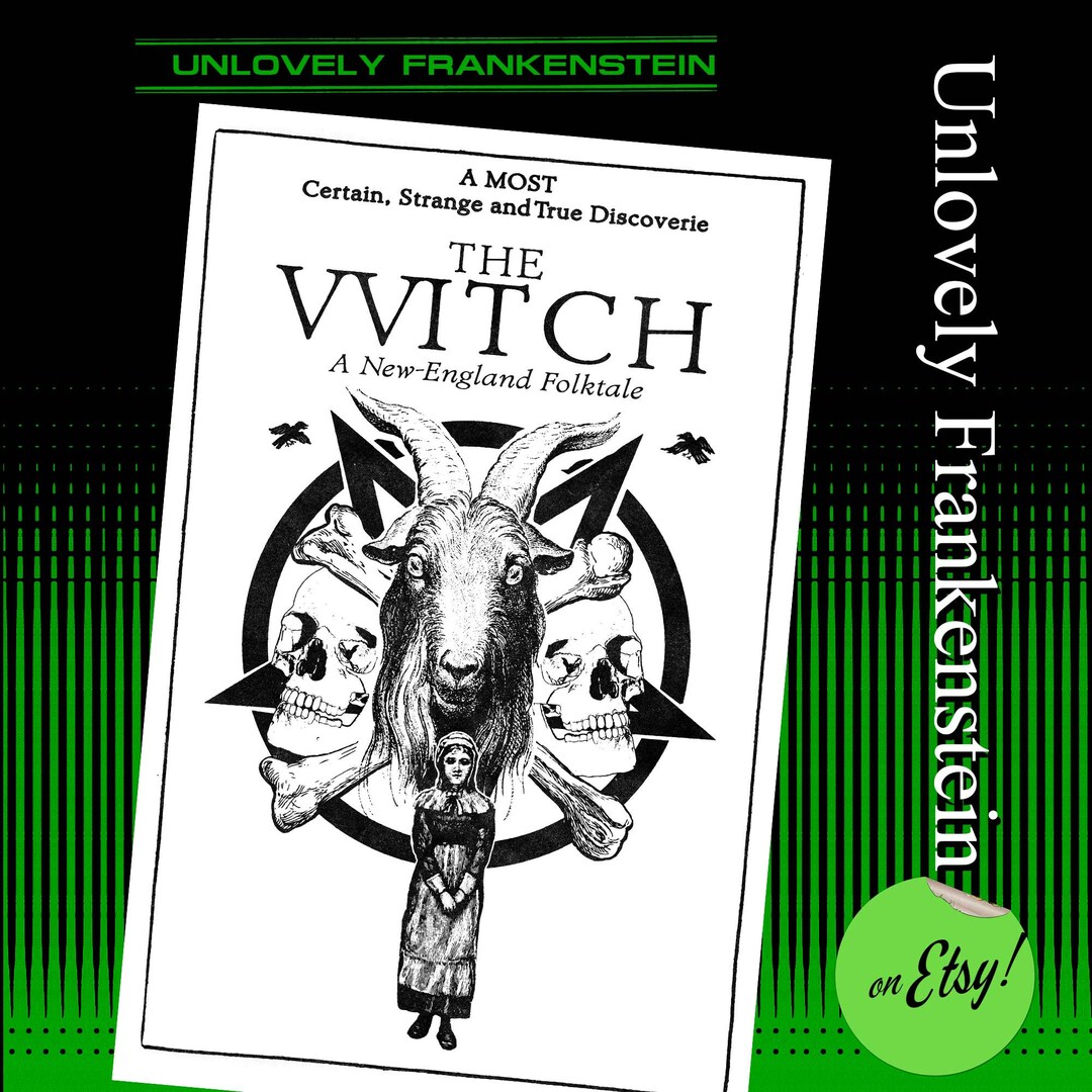 The Witch: A New England Folktale | 11x17 Art Print - Etsy