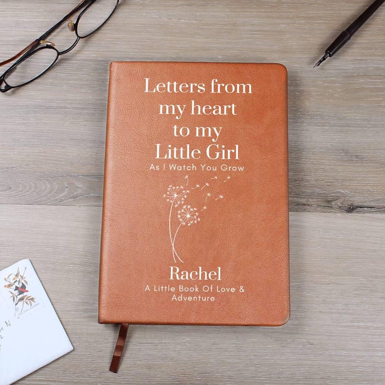 Letters From My Heart to My Little Girl, Personalized Notebook, Custom ...