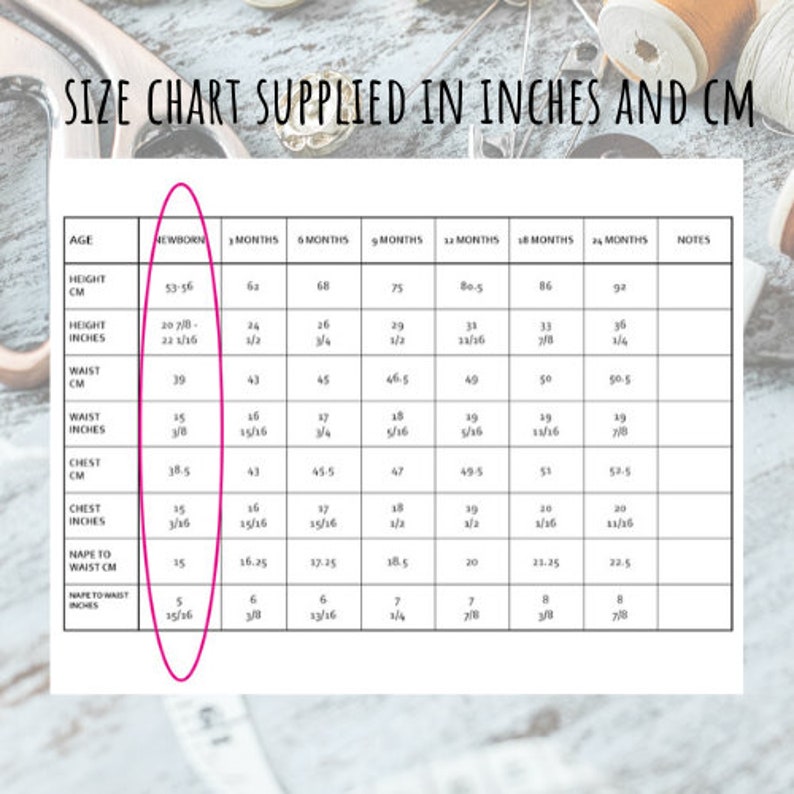 Romper Block Sloper New Born Age 0 53 to 56 suitable for 4 Way Stretch ...