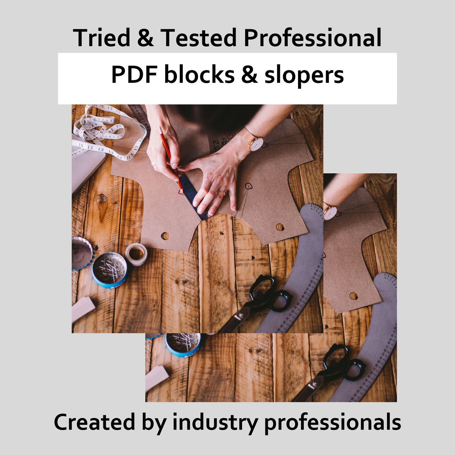 Basic BRA Block -sloper - Cup Sizes AA - D - Ideal for Pattern Cutters ...