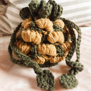 Crochet Drawstring Bag, Crochet Jewelry Bag, Handmade Trinket Bag ...