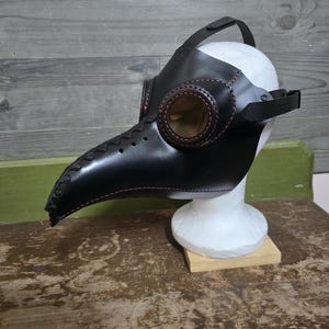 Leather Apothecary Hat and Plague Doctor Mask. - Etsy