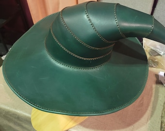Leather Wizard Hat - Etsy