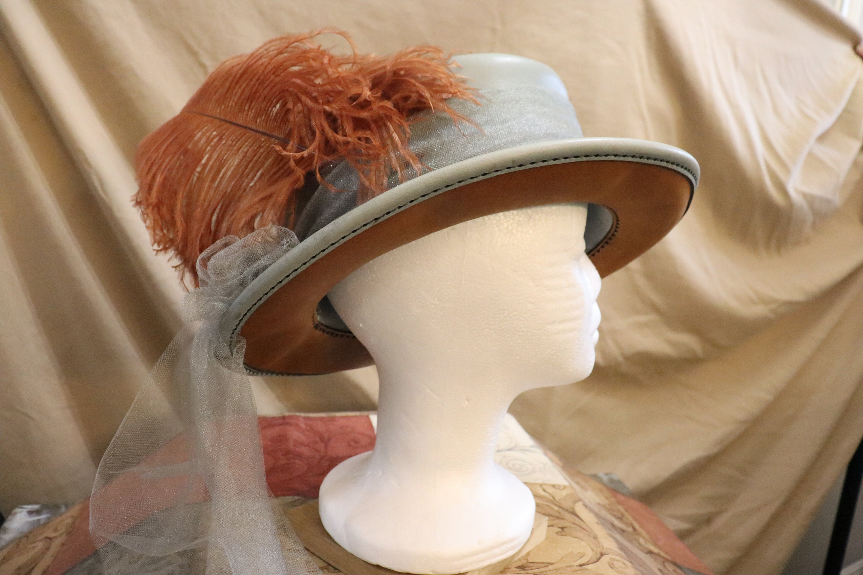 Light Blue Top Hat - Etsy
