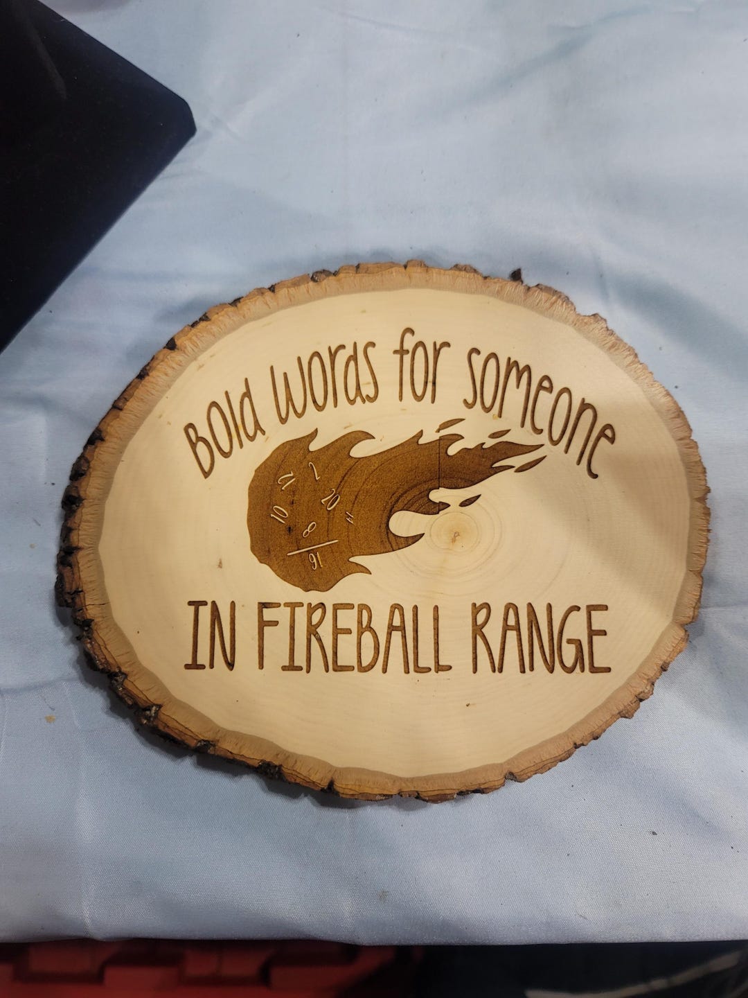 Bold Words for Someone in Fireball Range - Etsy