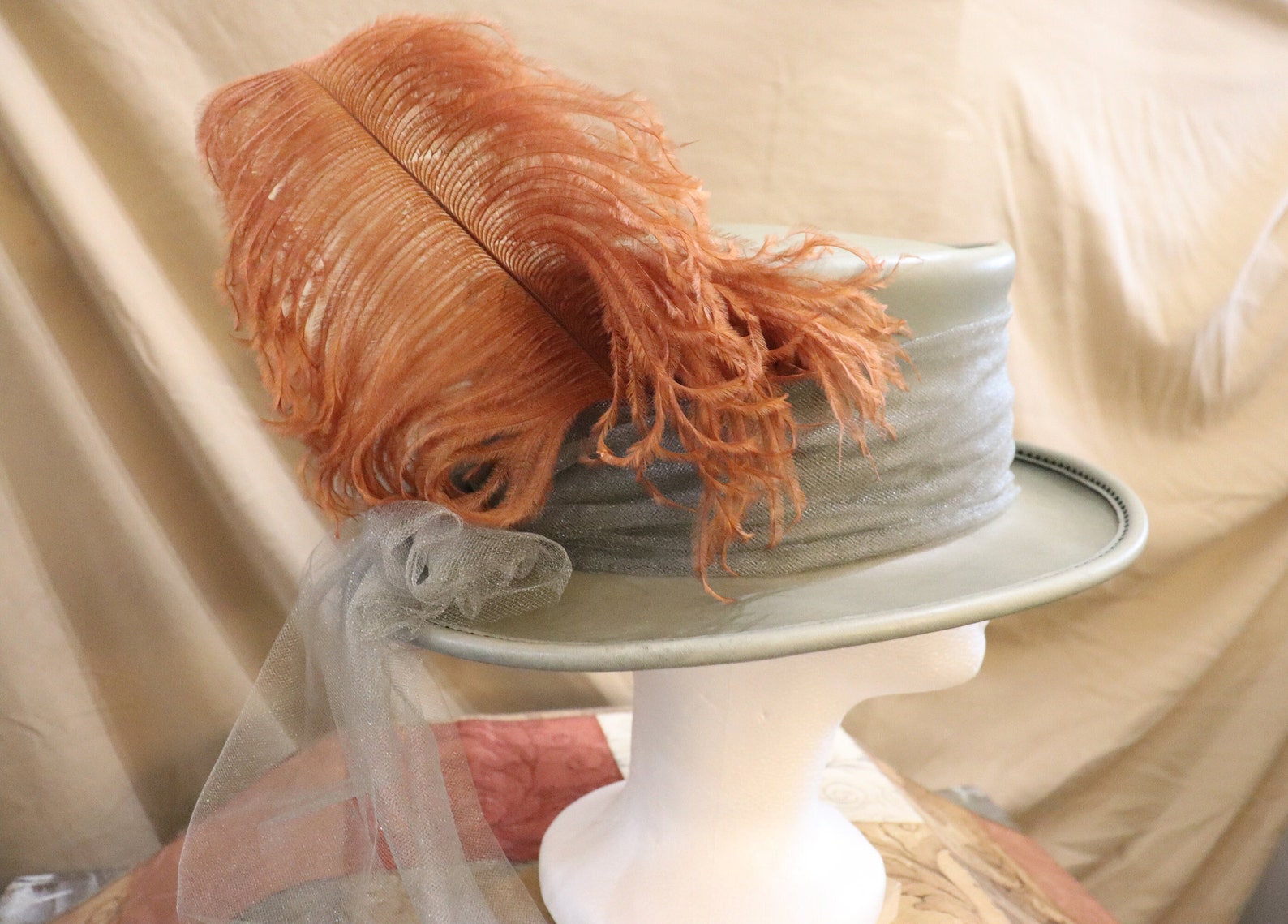 Light Blue Top Hat - Etsy