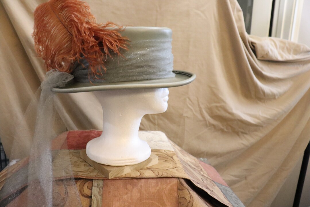 Light Blue Top Hat - Etsy