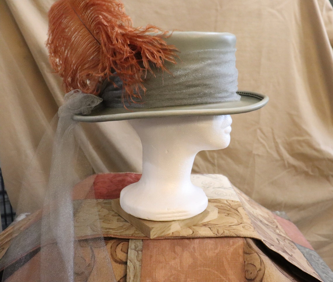 Light Blue Top Hat - Etsy