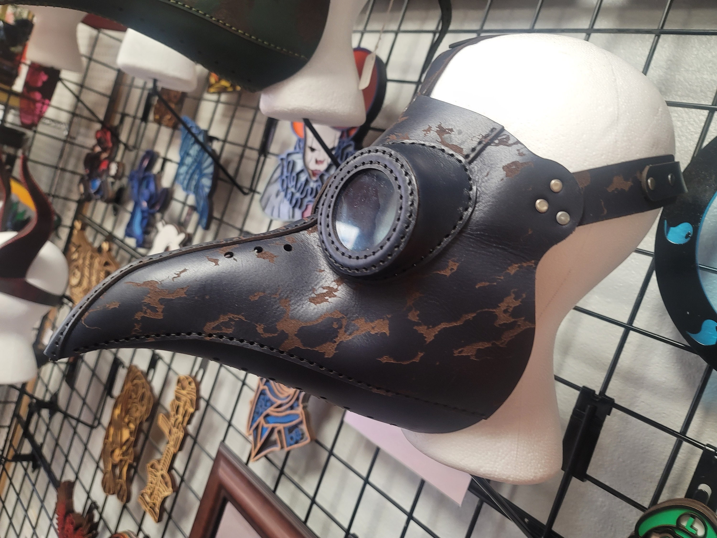 Leather Plague Doctor Mask Pattern