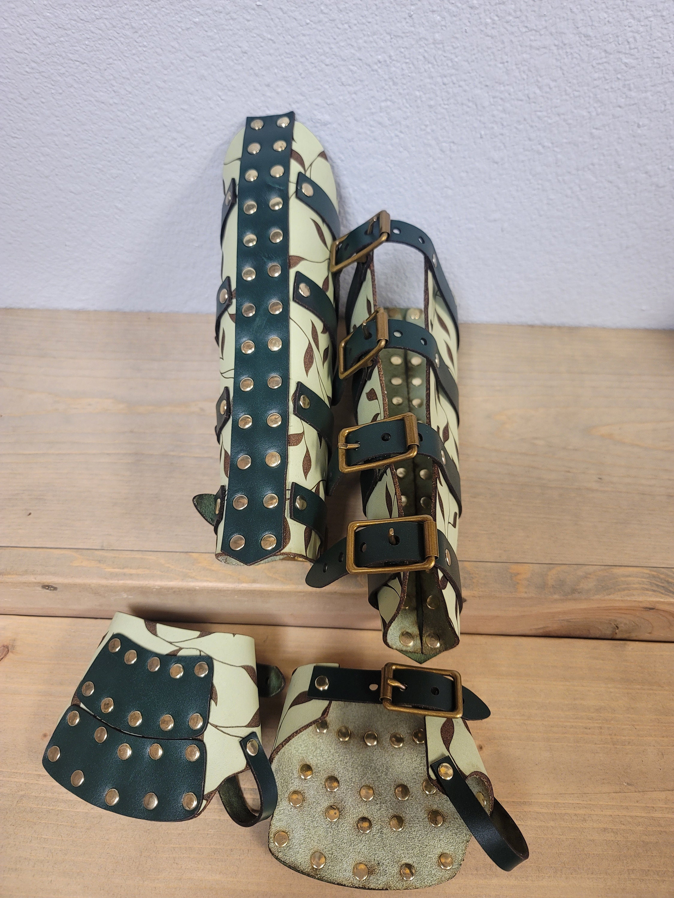 Buckled Arm Bracer and Gloves - Etsy