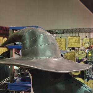 Leather Wizard Hat - Etsy
