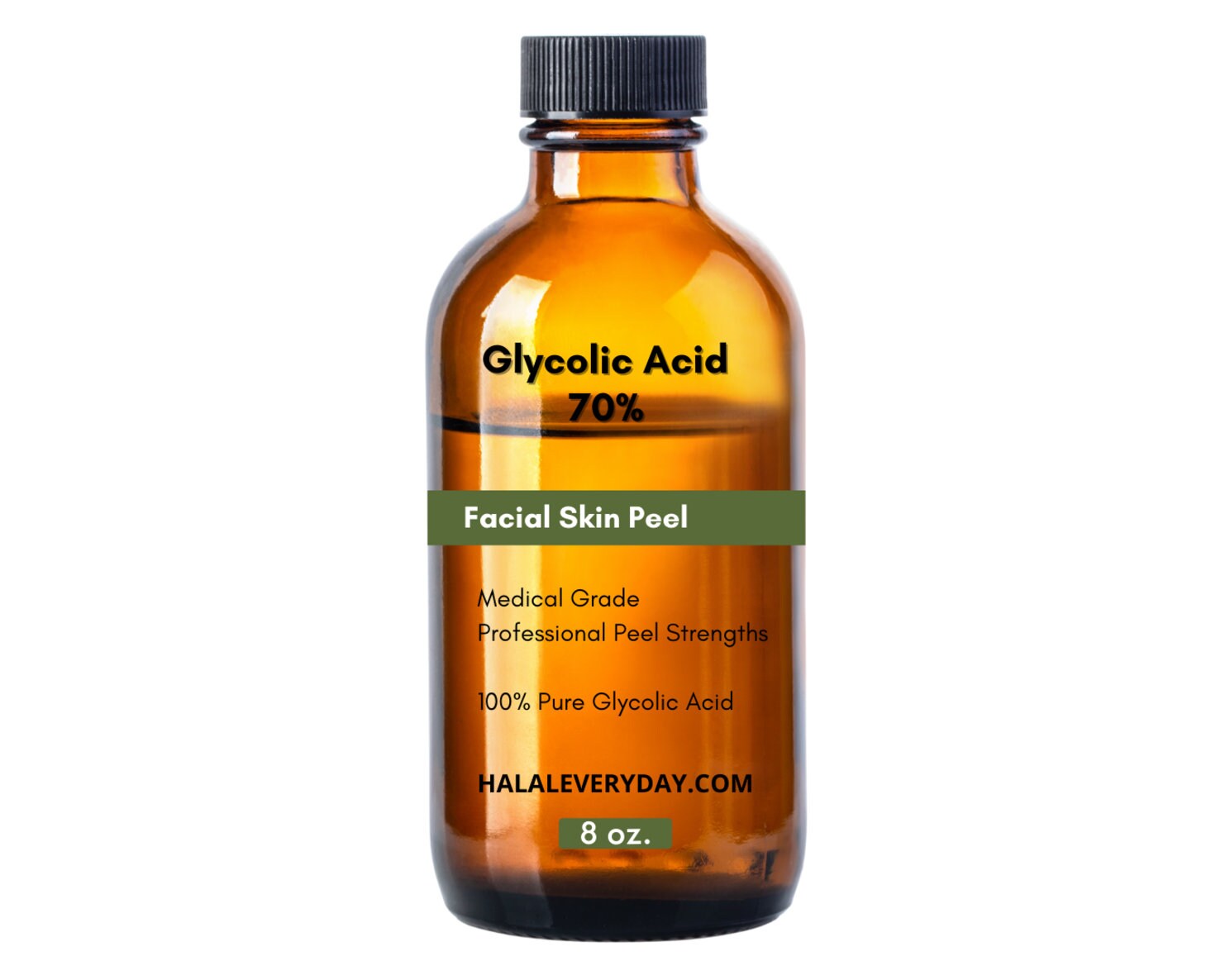 Acide glycolique 70% 8 oz. Peeling chimique Pure Medical | Etsy