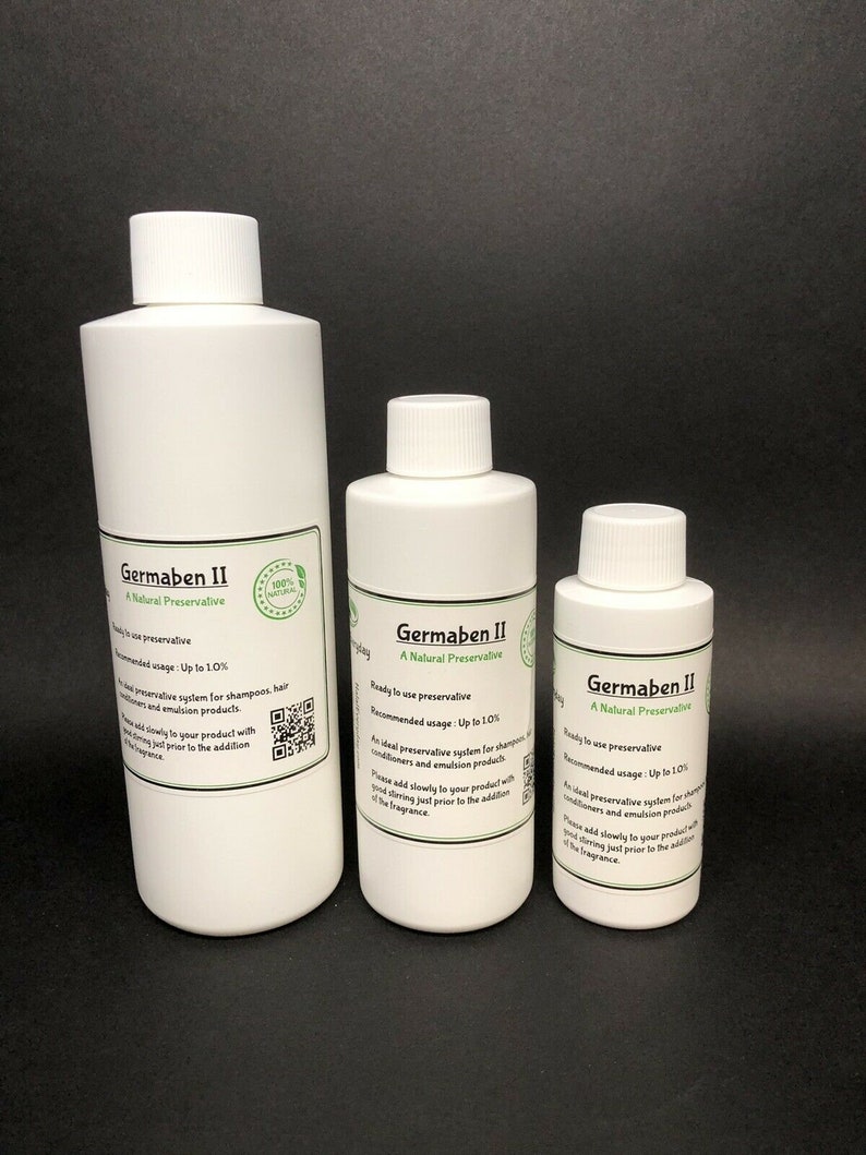 GERMABEN II Natural Preservative 100% Pure Hair Shampoo - Etsy Nederland