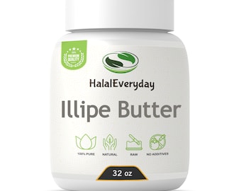 Illipe Butter 1 Lb. / 16 Oz. 100% Pure Natural Raw Unrefined Organic ...