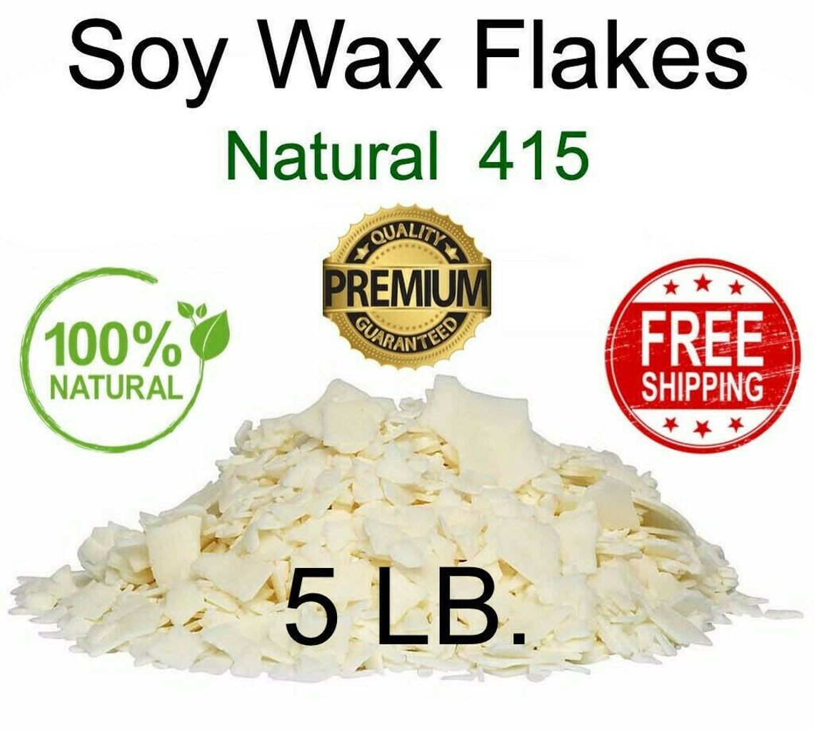 5 LBS 100 Soy Wax Flakes PREMIUM QUALITY Candle Making Etsy 5-lbs-100-soy-wax-flakes-premium-quality-candle-making-etsy