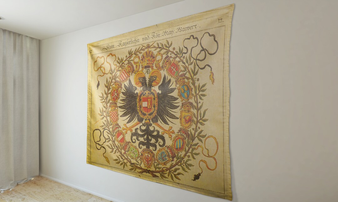 Germany / Deutschland Royal Classic Coat of Arms Wall Tapestry - Etsy