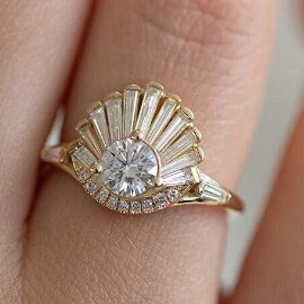 Sunburst Ring - Etsy