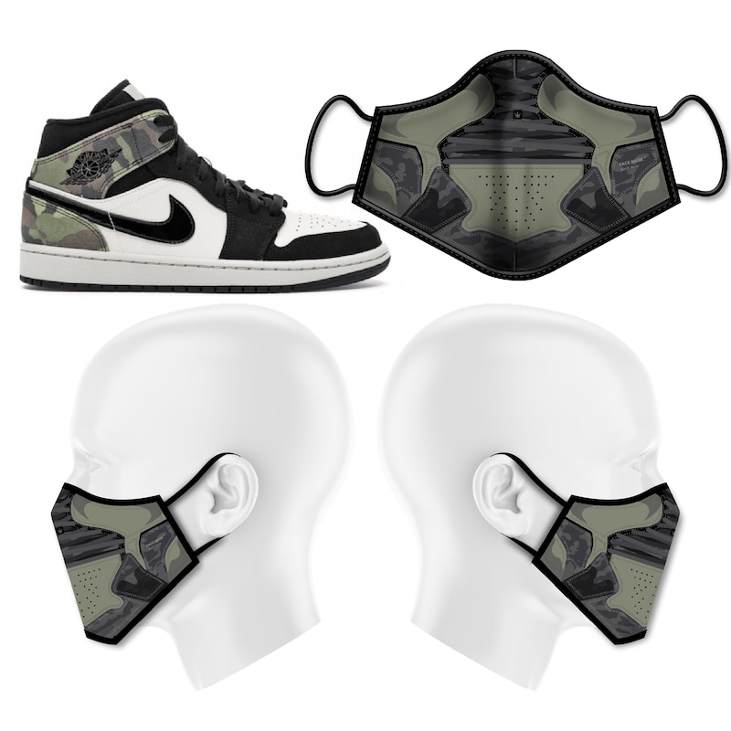 Jordan Face Mask - Etsy