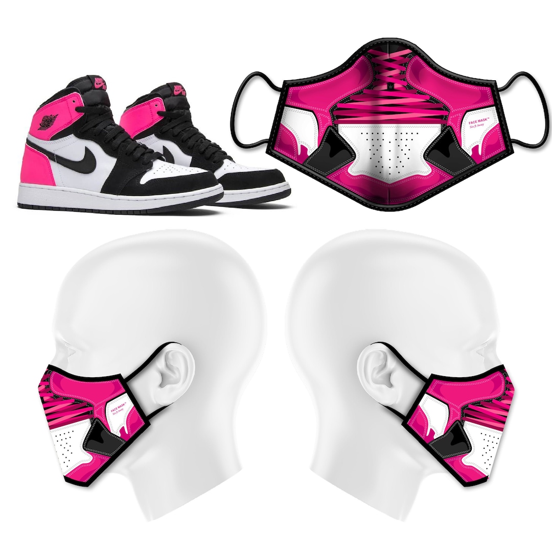 Goat Air Jordan 1 Retro High GG 'valentine's Day' Face Mask - Etsy