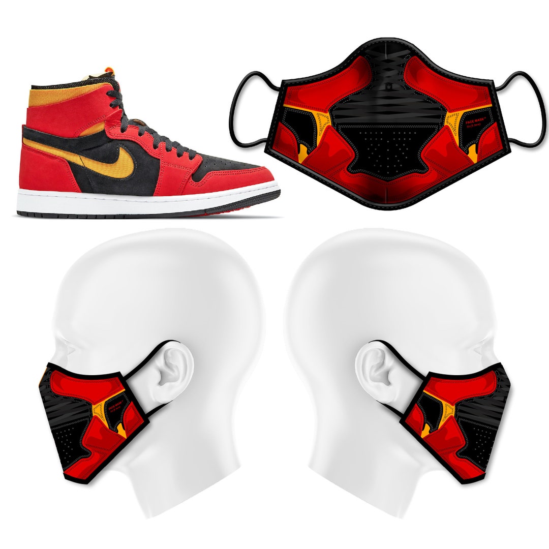 Air Jordan 1 Zoom Comfort - Fashion Face Mask - Etsy