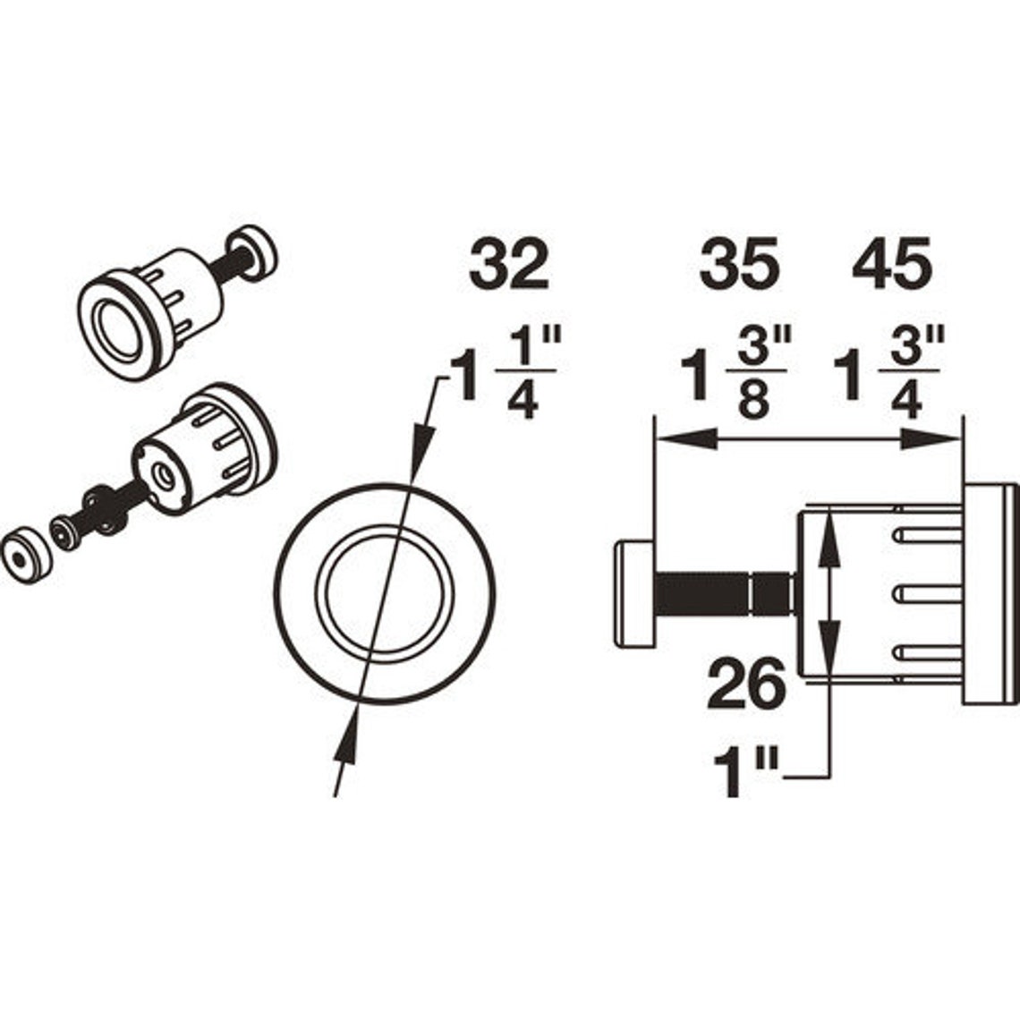 INOX(TM) BL100 Privacy Lock for Sliding Barn Door - Etsy