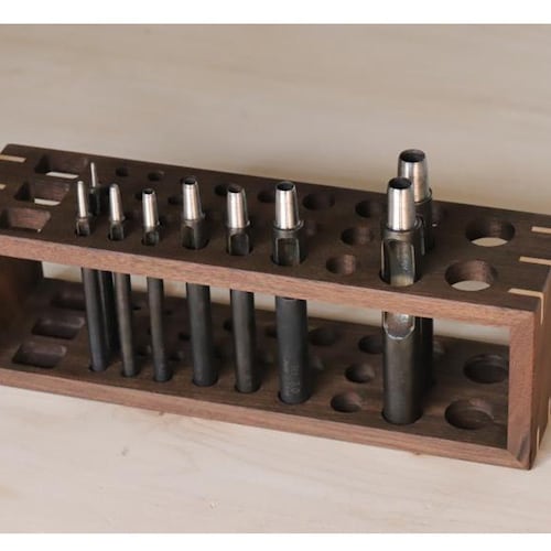 Leathercraft Pricking Iron / Chisel Tool Rack - Etsy