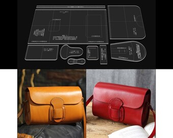 Leather Round Bag Pattern - Etsy