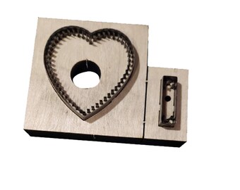 Heart Shape Leather Cutter Die 7 Shapes of Heart Cutting Mold - Etsy
