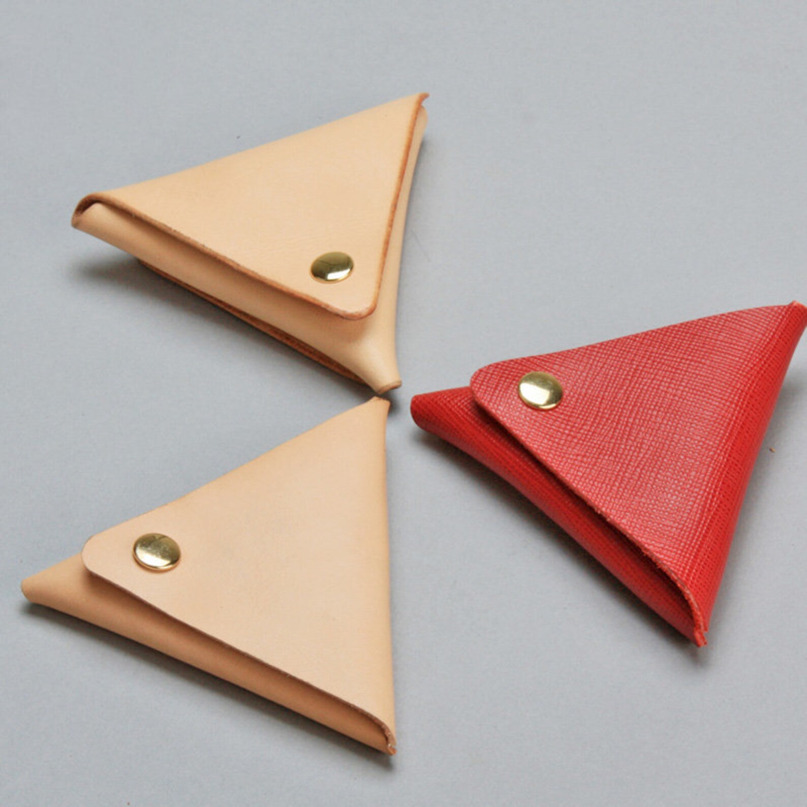 Leathercraft Triangle Coin Purse Leather Template Acrylic - Etsy