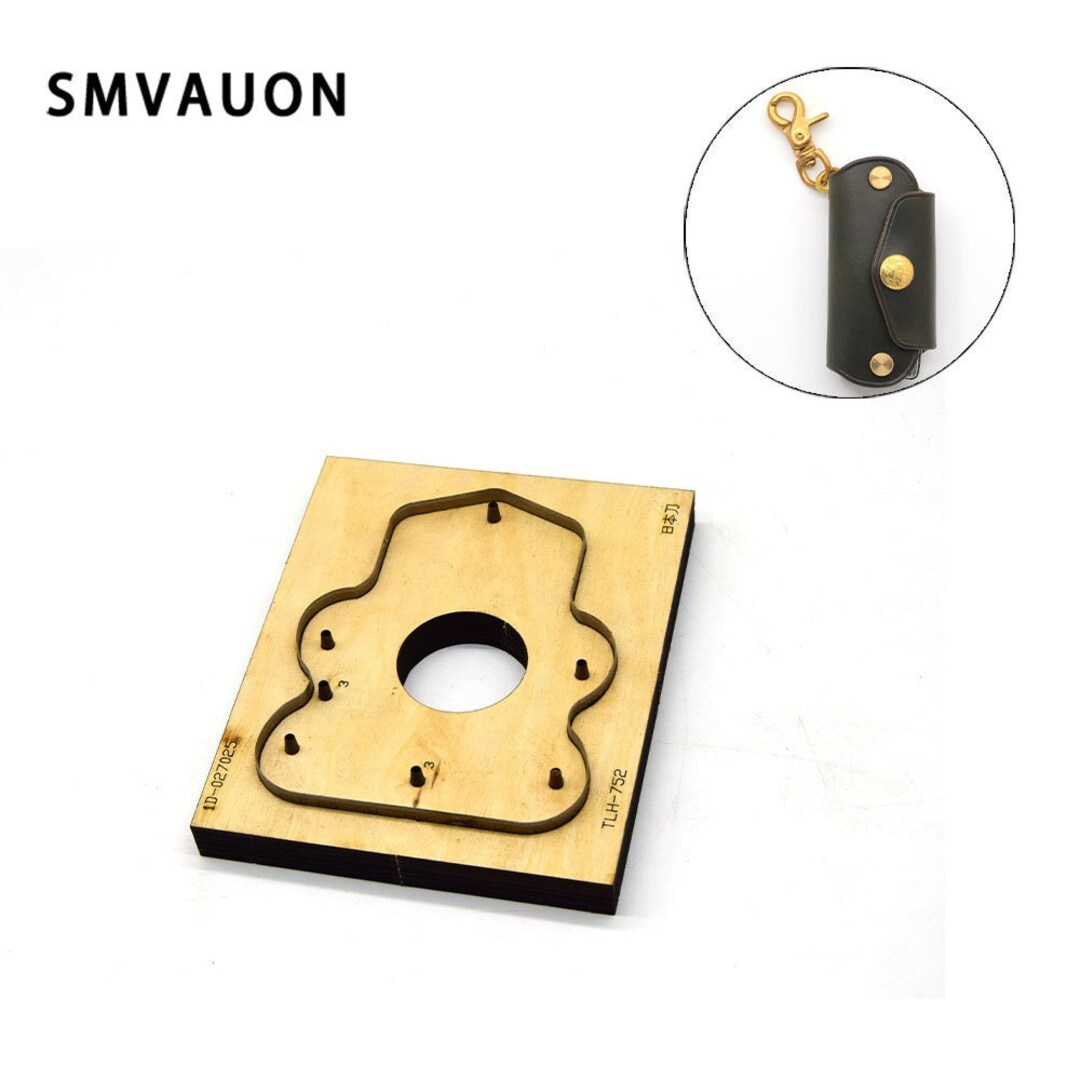 Keychain Custom Leather Cutting Die Cut Mold,loop Key Fob Leather Punch ...