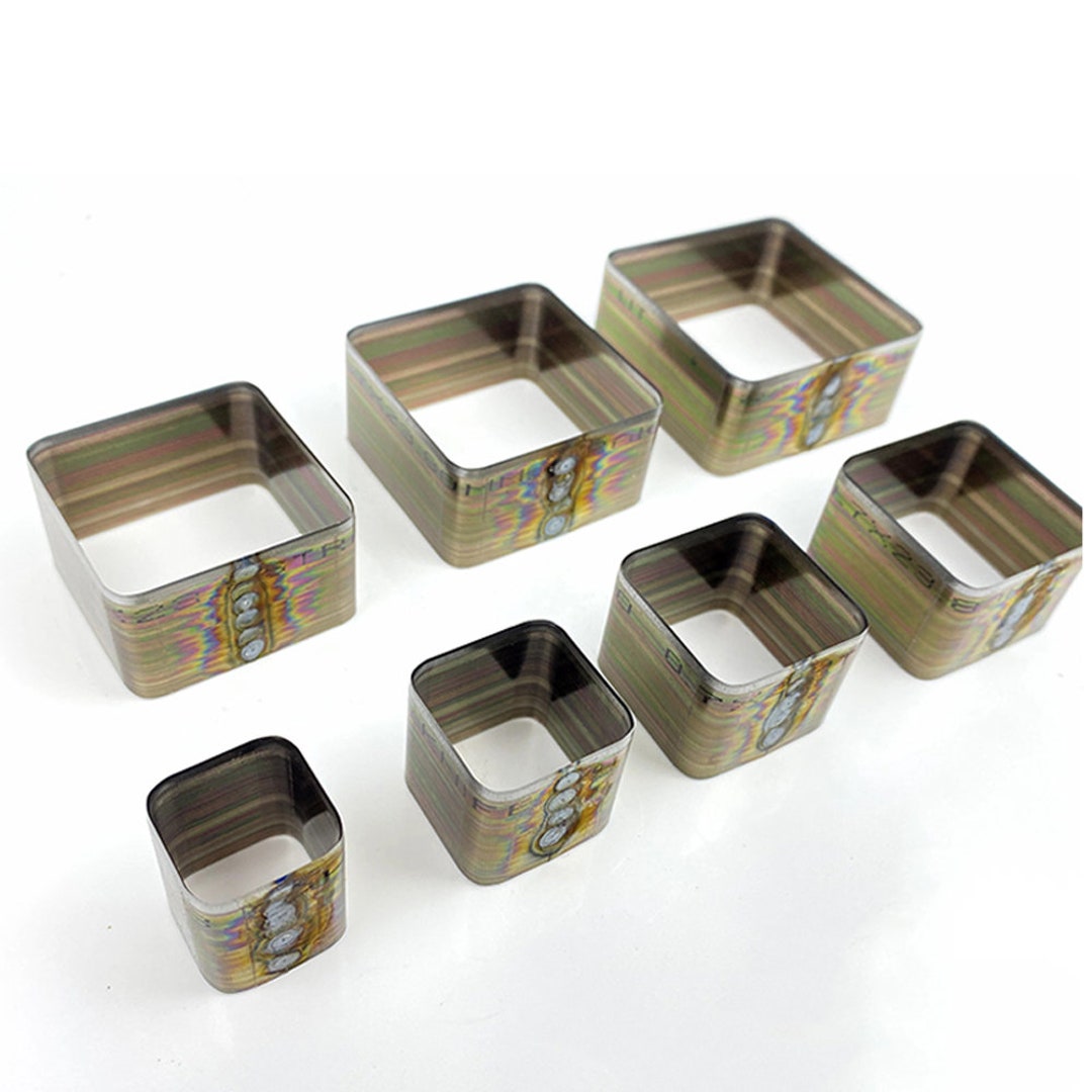 Custom Square Steel Leather Cutting Die, Square Design Leather Punch ...