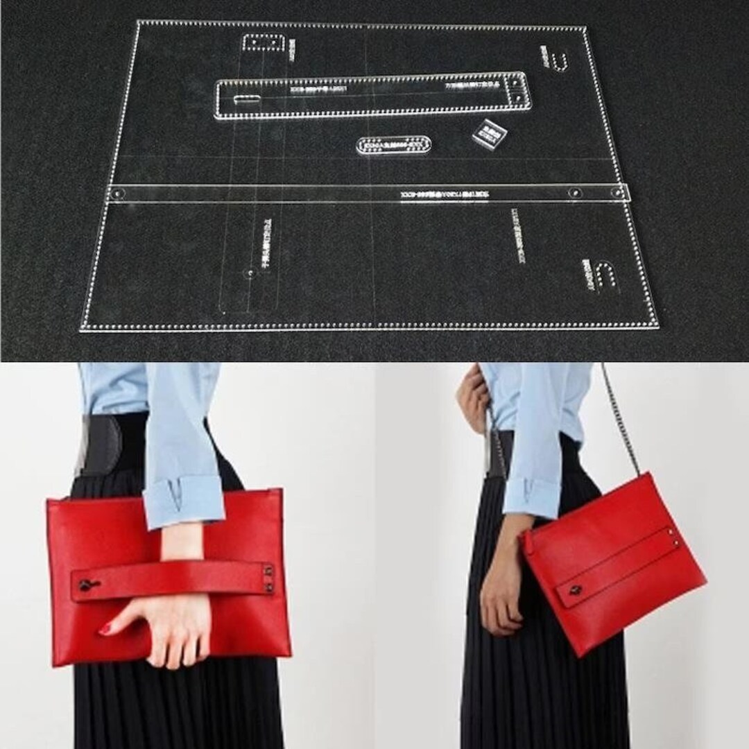Women Handbag Shoulder Bag Crossbag Bag Messenger Bag Acrylic Template ...