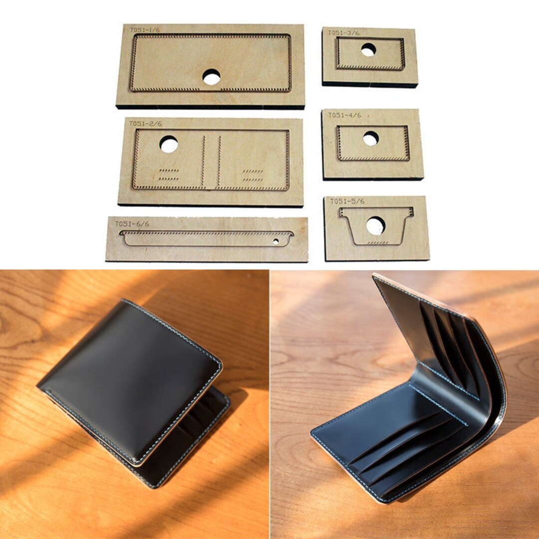 Wallet Shape Leather Punch Die Set,custom Leather Cutting Die Cut Mold ...
