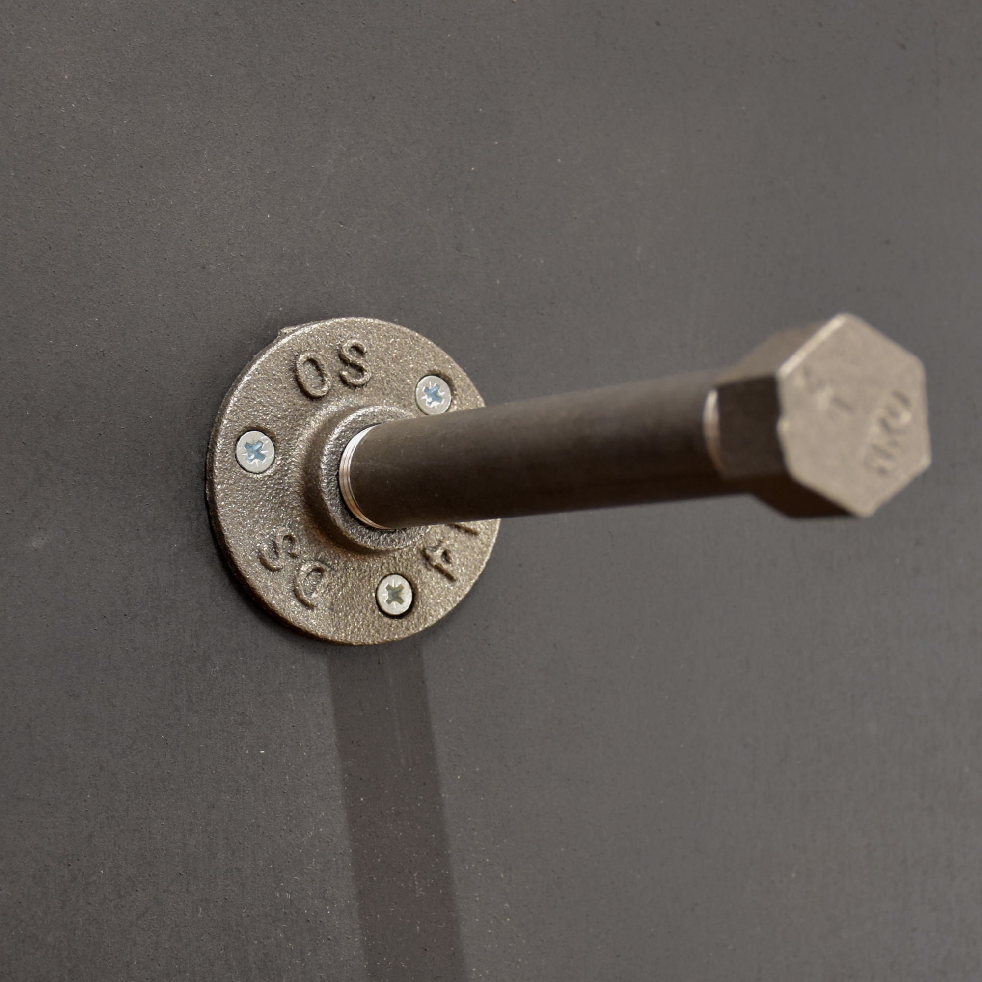 Industrial Steel Pipe Hook for Kitchen Garage Wall | Wall Hooks for ...