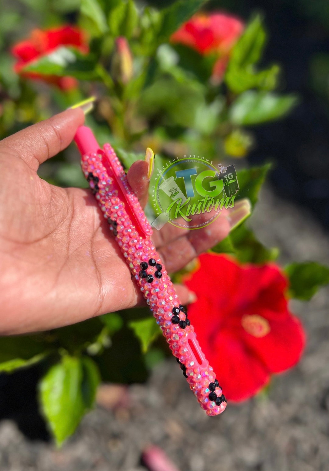 Handmade Rhinestone Apple Pencil Holder: Sparkly 1st Gen Stylus Case - Etsy