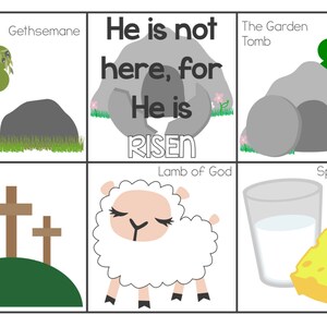 Religious Easter Bingo, Jesus Christ Easter, Church Easter Games ...