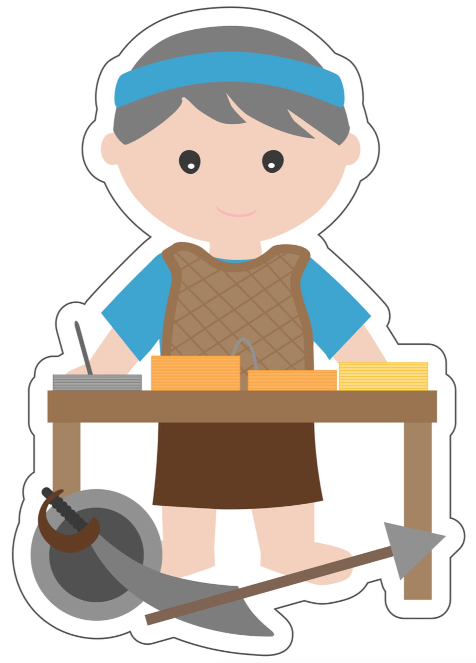 Book of Mormon Characters: 37 Colorful Cutouts (instant-download ...
